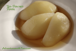 Poached Pears – Adventures with Tea