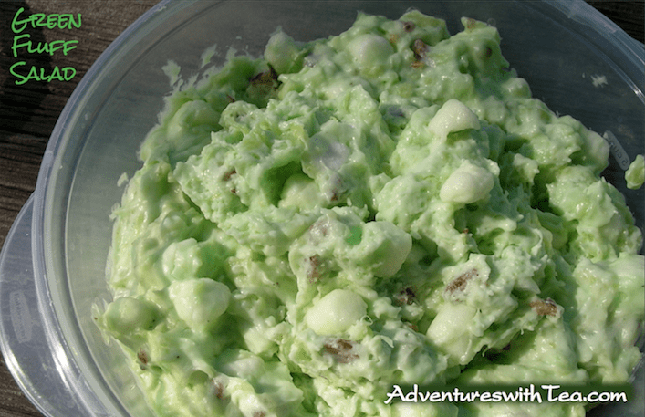 Green Fluff Salad – Adventures with Tea