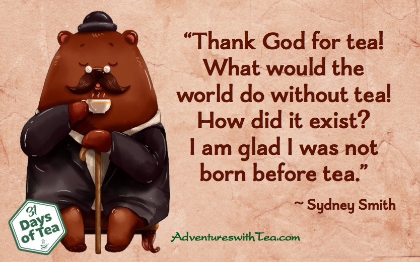 Thankful for Tea – Adventures with Tea